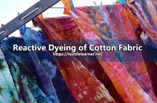 reactive dye Archives - Textile Learner