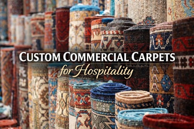 Custom Commercial Carpets for Hospitality: Hotels, Spas & Mosques