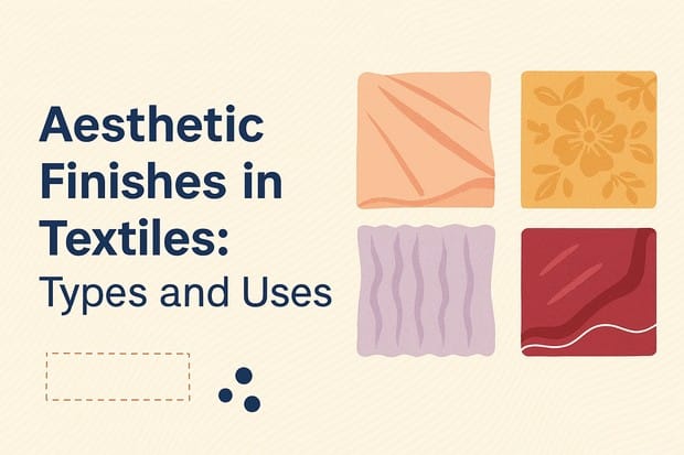 Aesthetic Finishes in Textiles: Types and Uses - Textile Learner