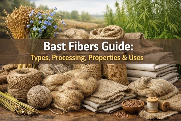 Bast Fibers Guide: Types, Processing, Properties & Uses - Textile Learner