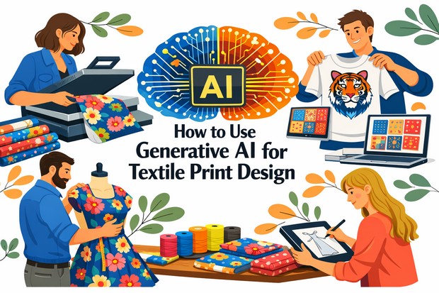 How to Use Generative AI for Textile Print Design - Textile Learner